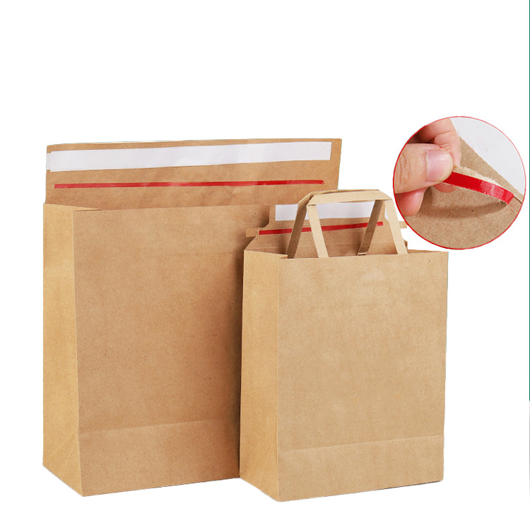 Kraft Paper Garment Bag |Shipping Bags for delivery – ECO Packaging Factory