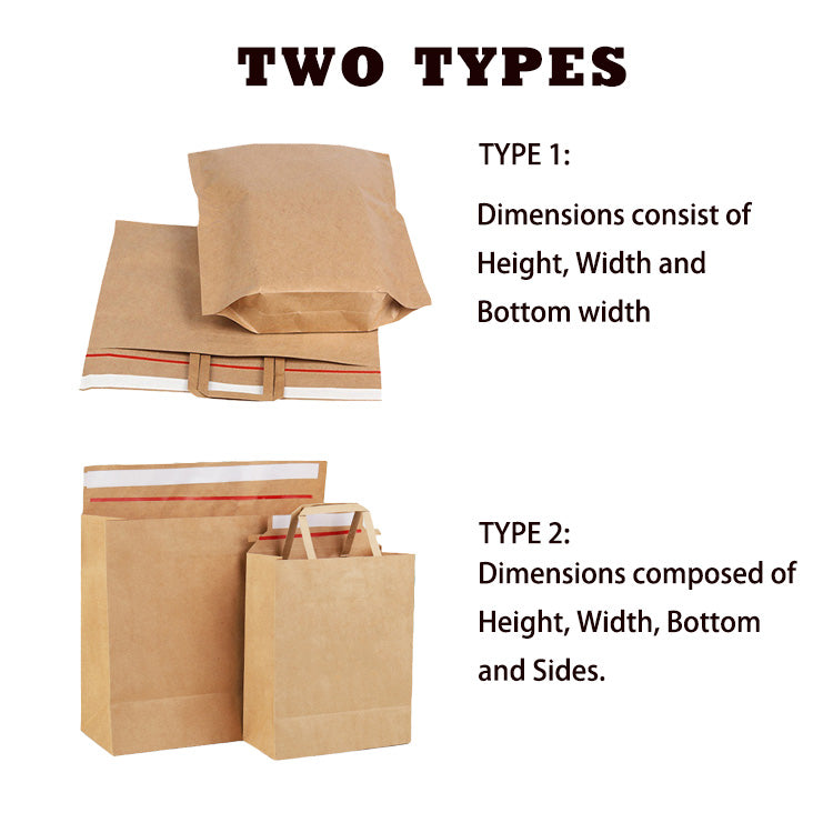 Kraft Paper Garment Bag |Shipping Bags for delivery – ECO Packaging Factory