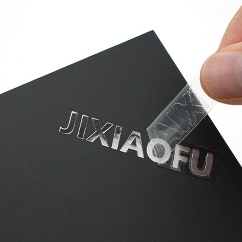 Gold mixed Colors UV DTF Metal Transfer Sticker – ECO Packaging Factory