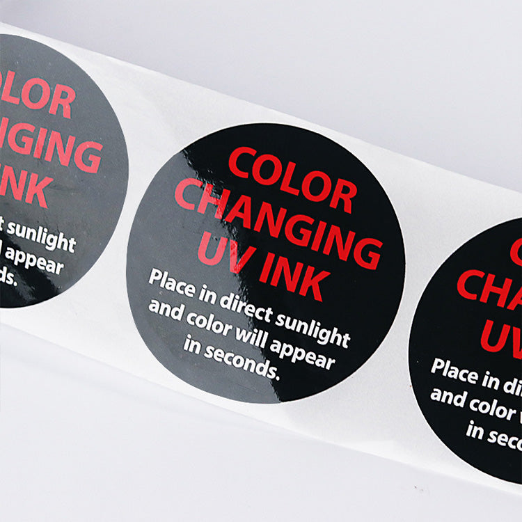 Full Color Laminated Coated Paper Stickers – ECO Packaging Factory